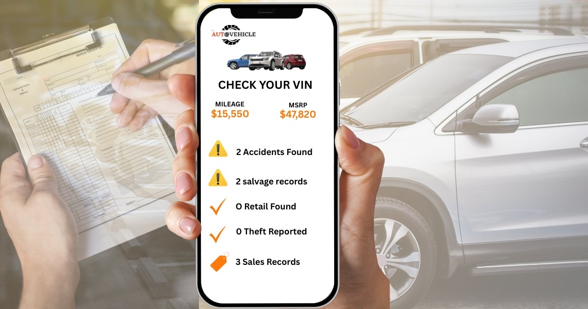 TheAutoVehicle: Vehicle History Report & VIN Lookup
